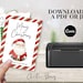 Editable Christmas Gift Card Book, Printable Christmas Gift, Canva ...