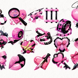 Kawaii Obsessive Girlfriend Clipart, Girly PNG, Crazy Girlfriend ...