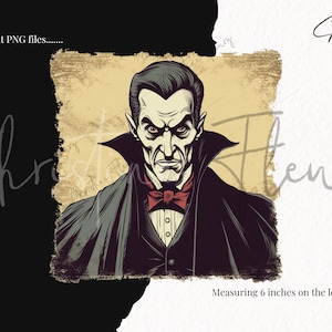 Vintage Goth Vampire Clipart, Gothic Clipart, Halloween PNG, PNG ...