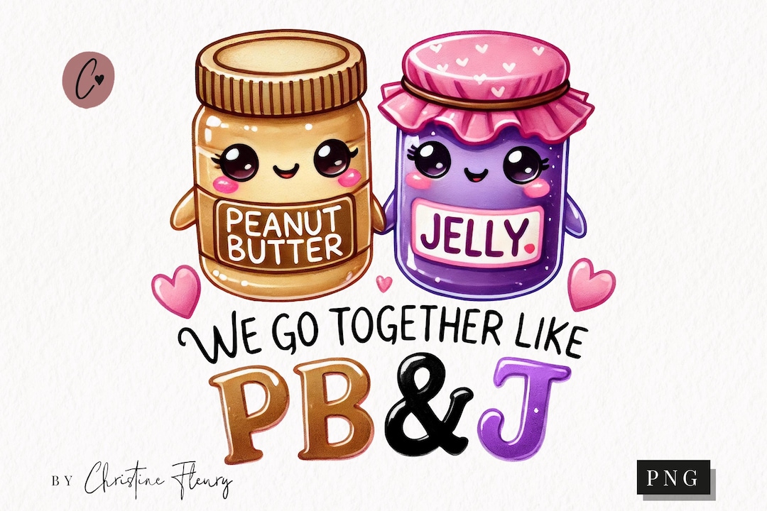 We Go Together Funny Valentine Png, Valentines Day PNG, Food Pun Png ...