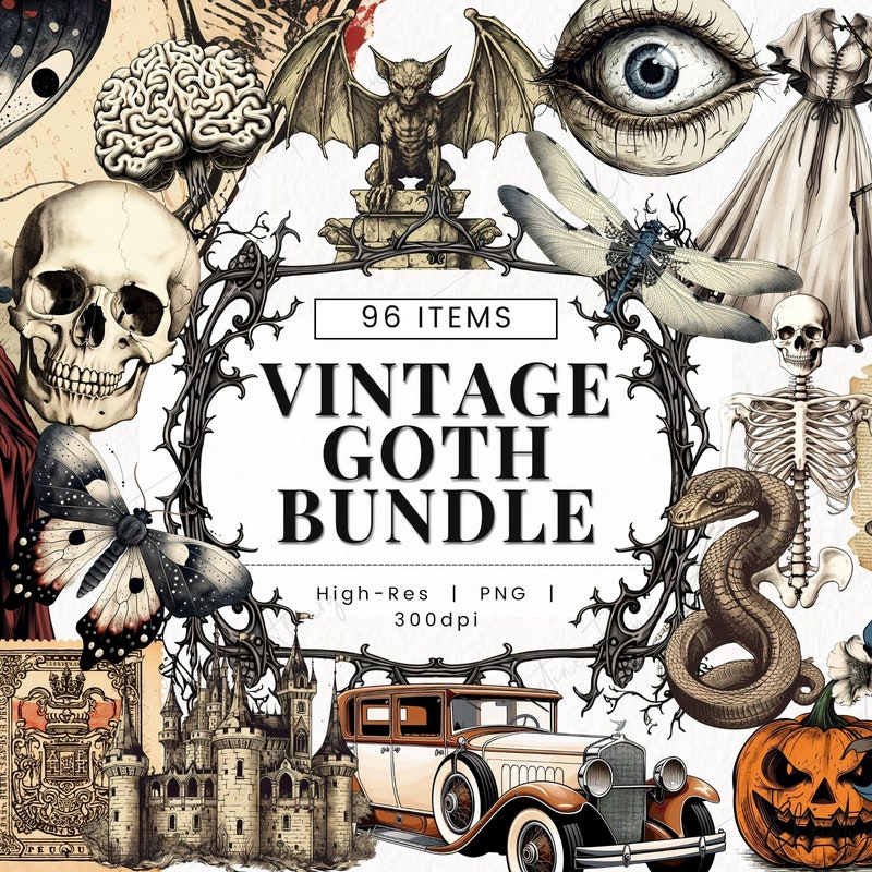 Vintage Goth - Etsy