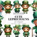 Watercolor Cute Leprechauns Clipart, ST Patrick's Day Png, Leprechaun ...