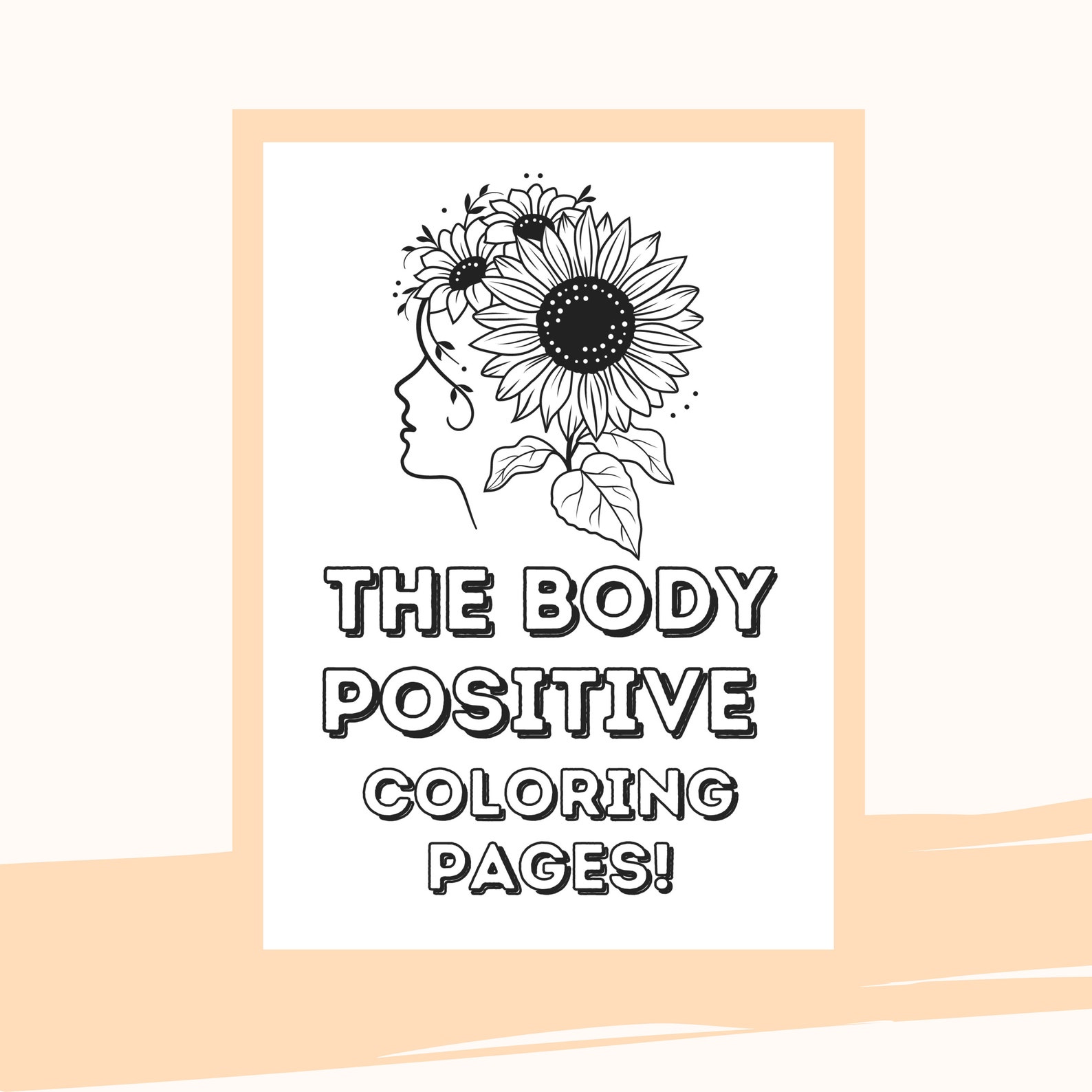 Body Positive Coloring Pages Adult Coloring Book Body - Etsy
