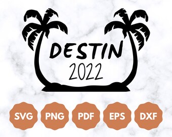 Destin 2022 Svg - Etsy