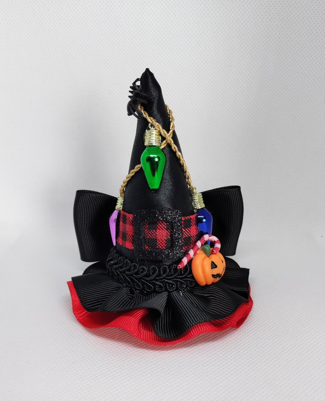 Christmas Witch Hat Halloween Witch Hat Holidays Witch Hat - Etsy