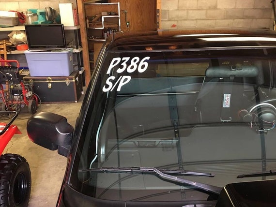 Drag Racing Numbers Racing Decal Vinyl Graphics Drag Racing | Etsy