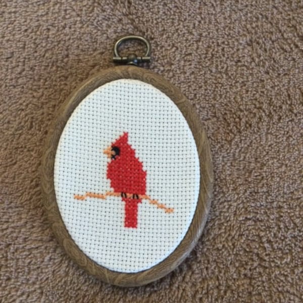 Cardinal Cross Stitch Kits - Etsy