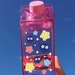 Soot Sprites Water Bottle, Kawaii Water Bottle, 16.9 Oz Bottle, Yellow ...