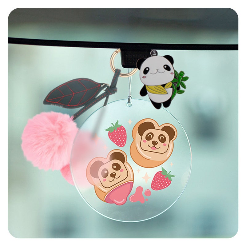 Cute Panda Car Decorations - Etsy