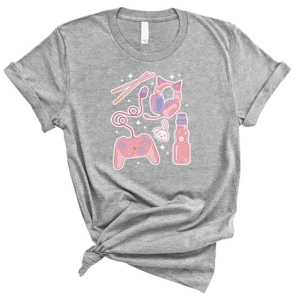Cute Gamer Girls Icons Next Level T-shirt Kawaii Shirt - Etsy