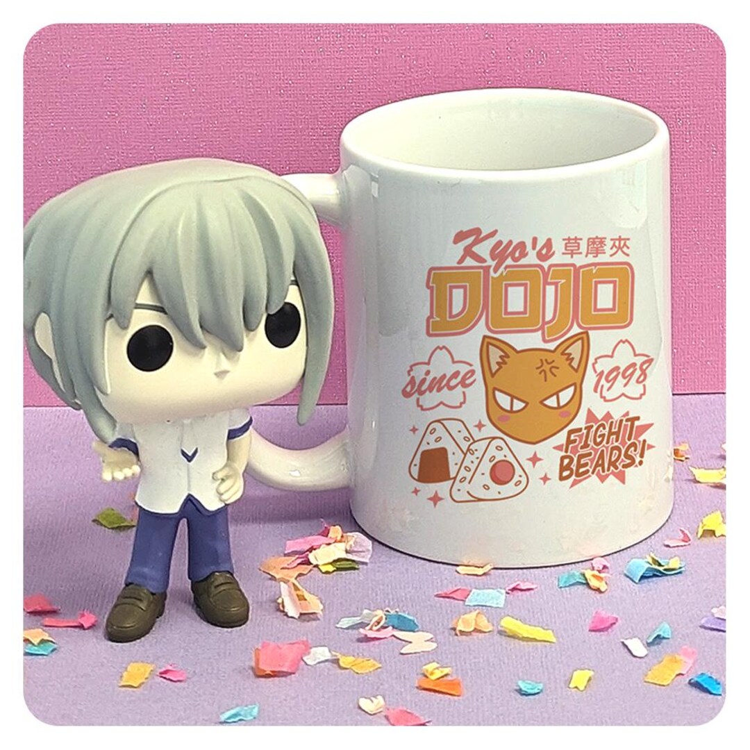 Kyo's Dojo 11 Oz Coffee Mug, Anime Fan Gift Coffee Cup, Cute Shojo ...