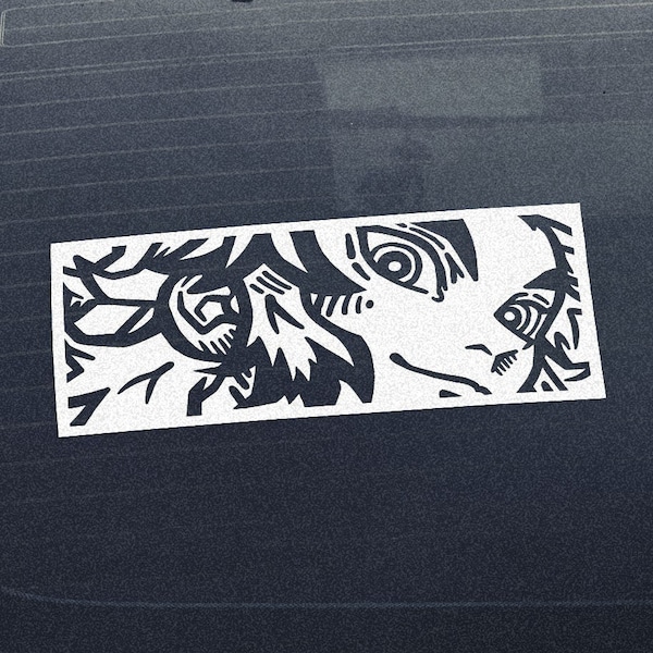 Anime Car Decal - Etsy