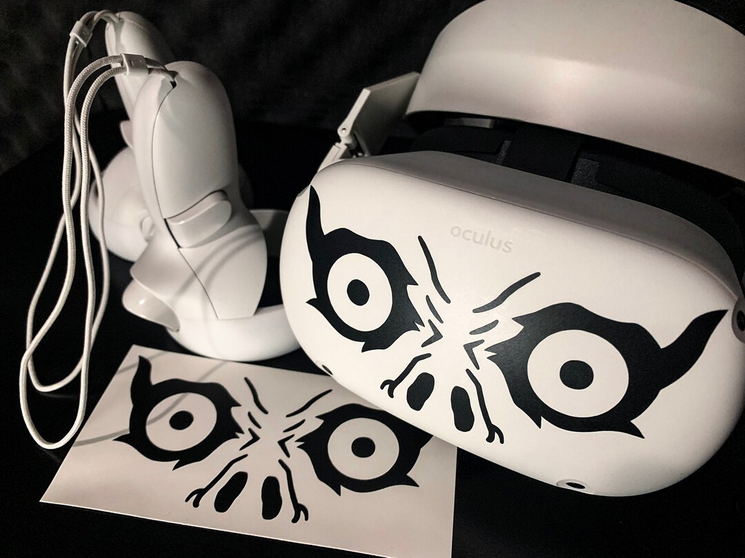 Oculus Quest 2 | Meta Quest 2 | Death Anime Eyes 1 Vinyl Decal - Etsy