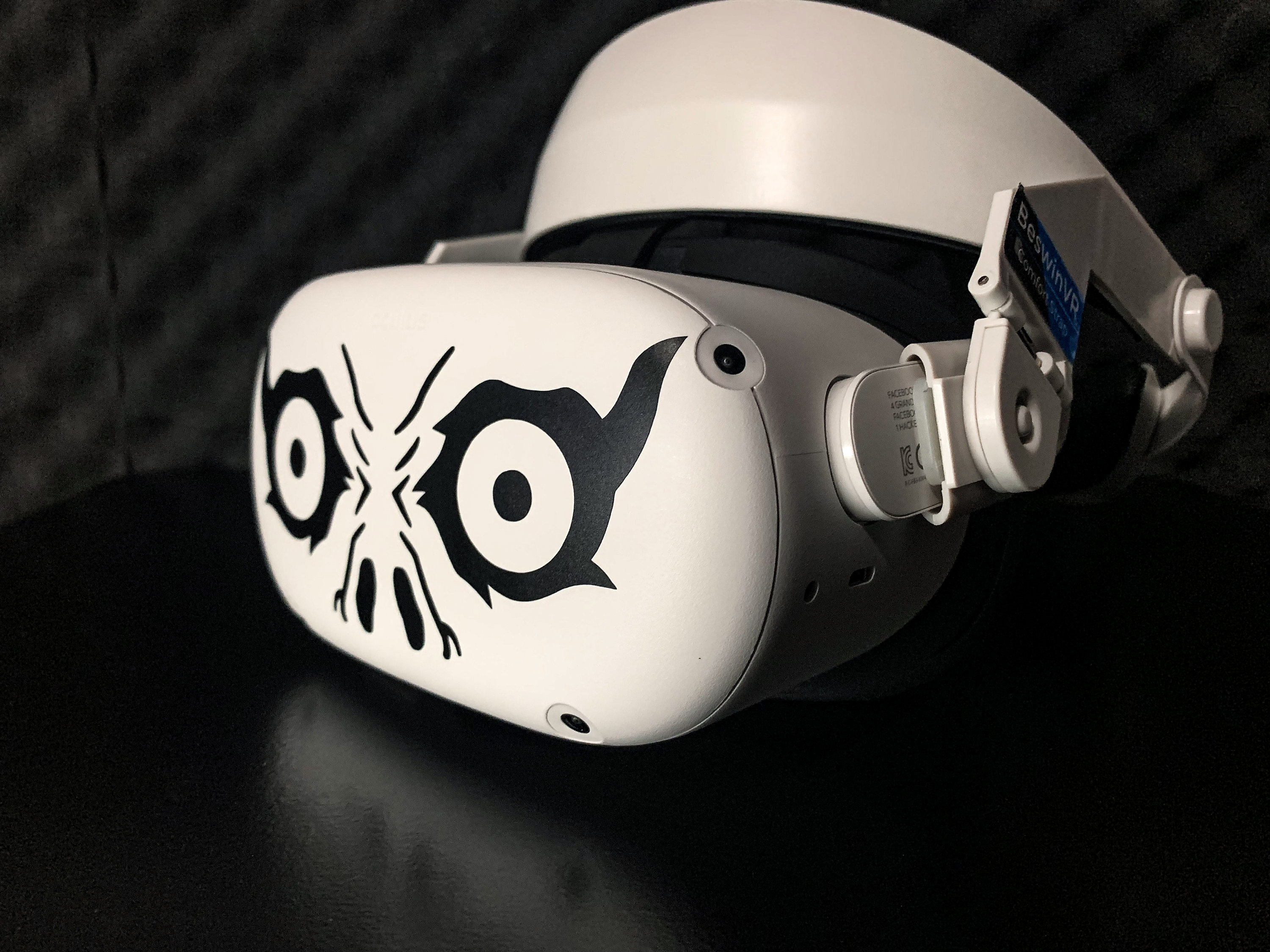 Oculus Quest 2 Meta Quest 2 Death Anime Eyes 1 Vinyl Decal - Etsy