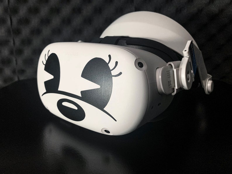 Oculus Quest 2 Meta Quest 2 Cartoon Mouse Girl Eyes Vinyl Decal - Etsy