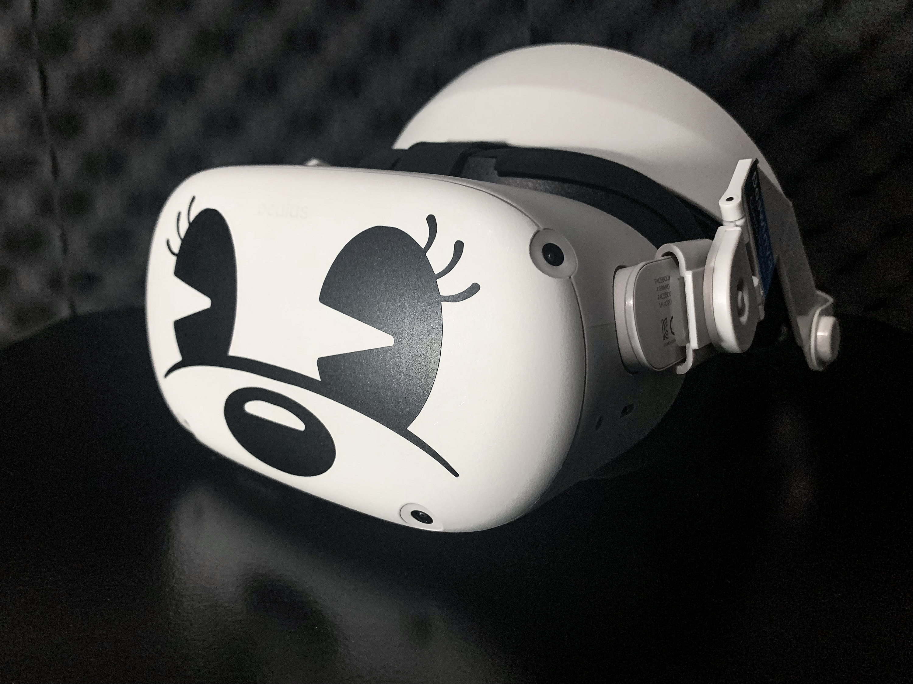 Oculus Quest 2 Meta Quest 2 Cartoon Mouse Girl Eyes Vinyl Decal - Etsy