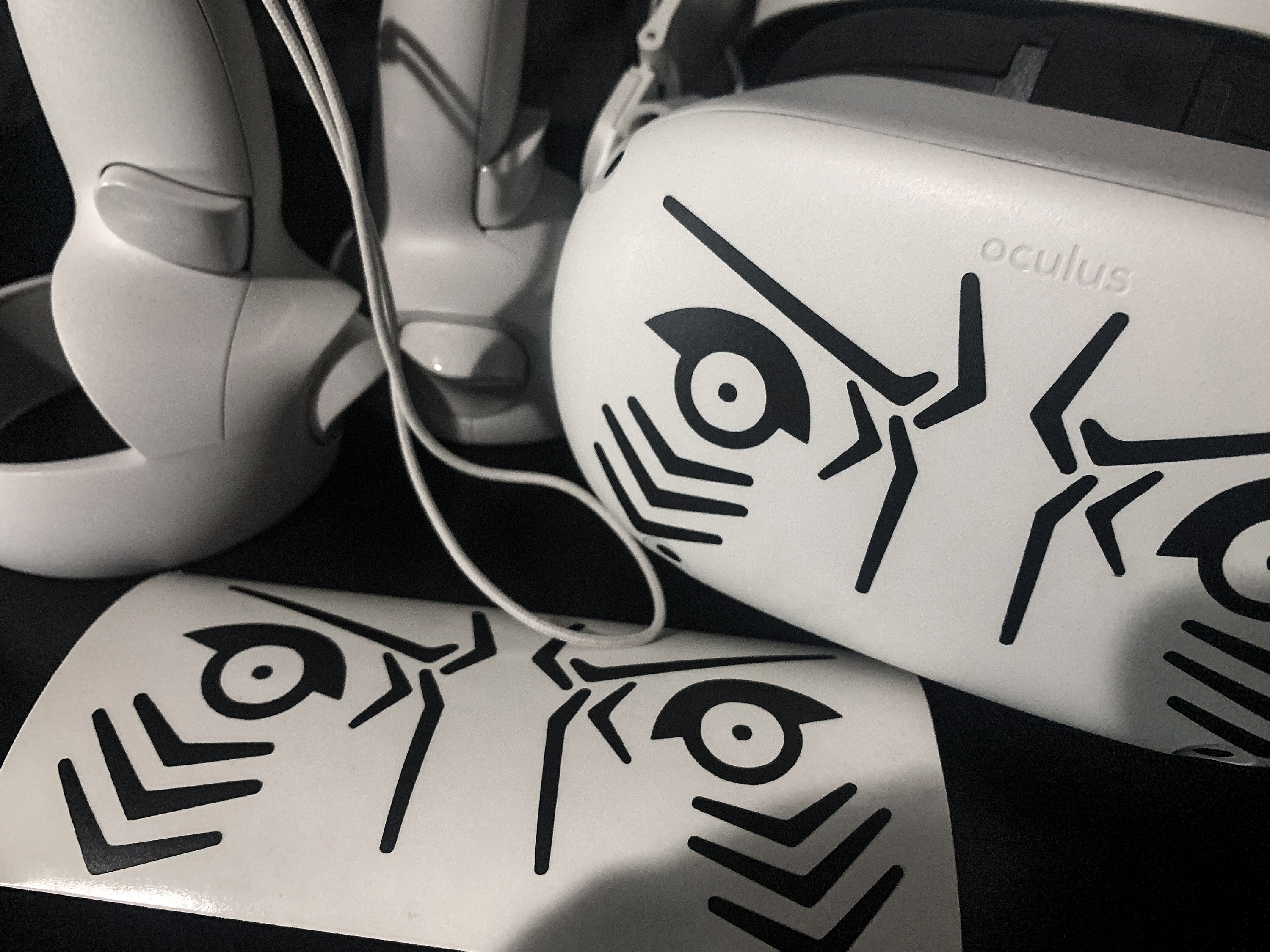 Oculus Quest 2 Meta Quest 2 Ninja Anime Eyes 5 Vinyl Decal - Etsy