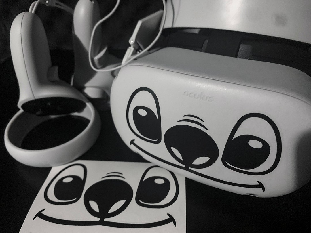 Oculus Quest 2 Meta Quest 2 Blue Alien Eyes Vinyl Decal - Etsy