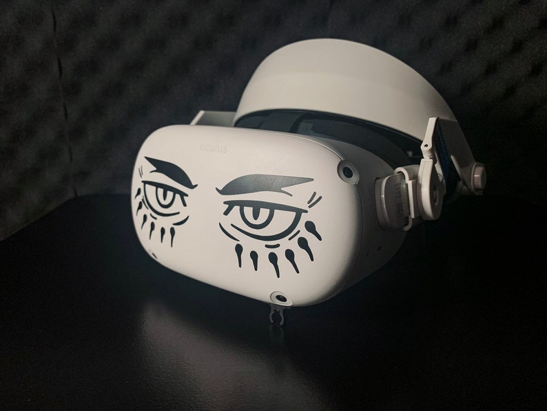 Oculus Quest 2 Meta Quest 2 Giant Anime Eyes 1 Vinyl Decal - Etsy Australia