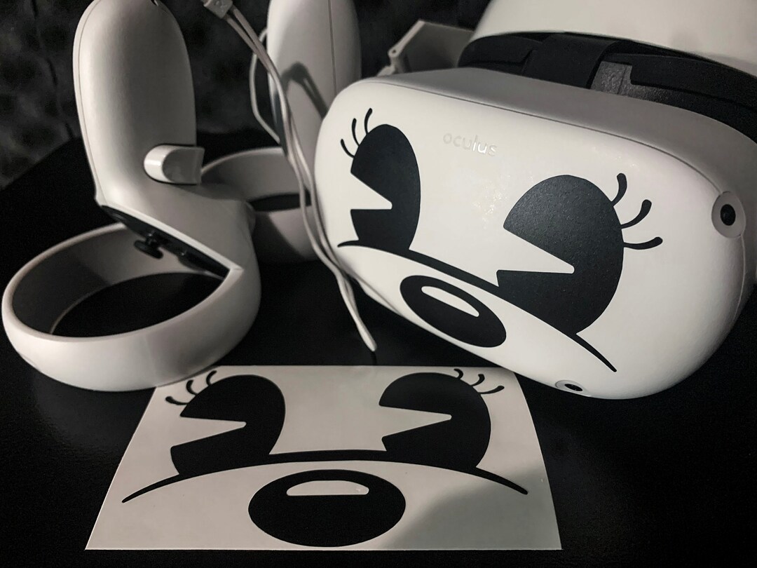 Oculus Quest 2 Meta Quest 2 Cartoon Mouse Girl Eyes Vinyl Decal - Etsy