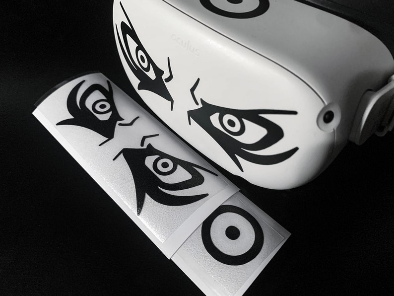 Oculus Quest 2 Meta Quest 2 Ninja Anime Eyes 3 Decal - Etsy