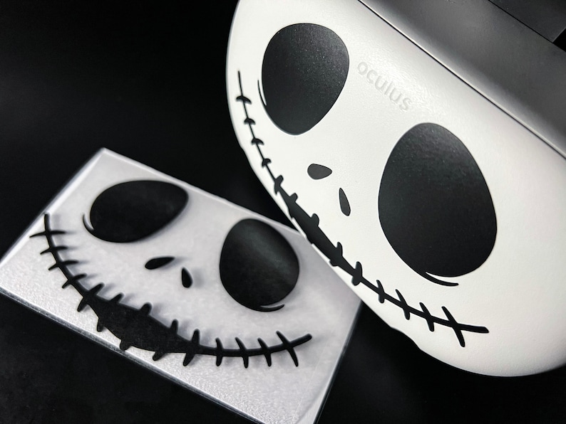 Oculus Quest 2 Meta Quest 2 Halloween Skeleton Eyes Vinyl Decal - Etsy