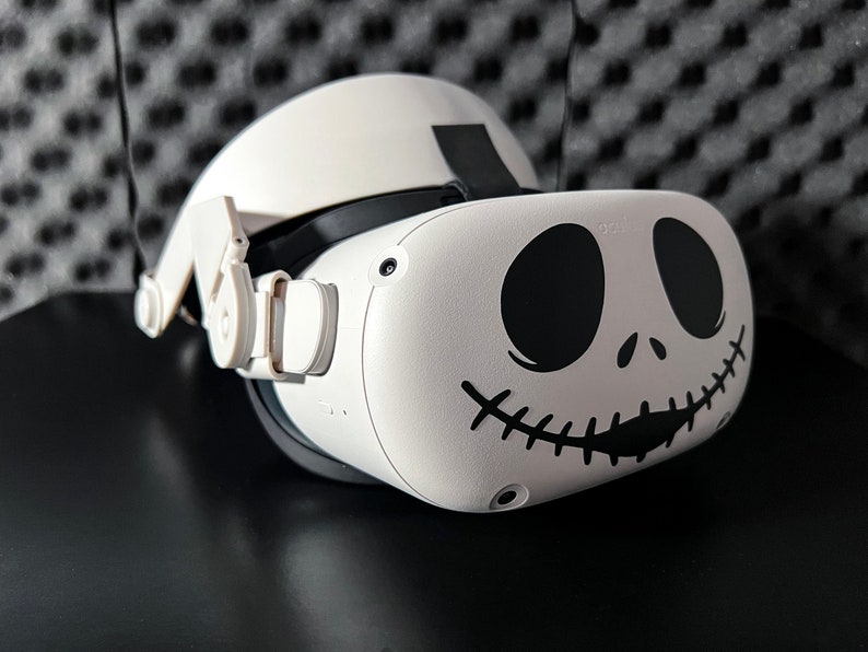 Oculus Quest 2 Meta Quest 2 Halloween Skeleton Eyes Vinyl Decal - Etsy