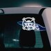 Pirate Anime Car Decal | Window Decal - Etsy