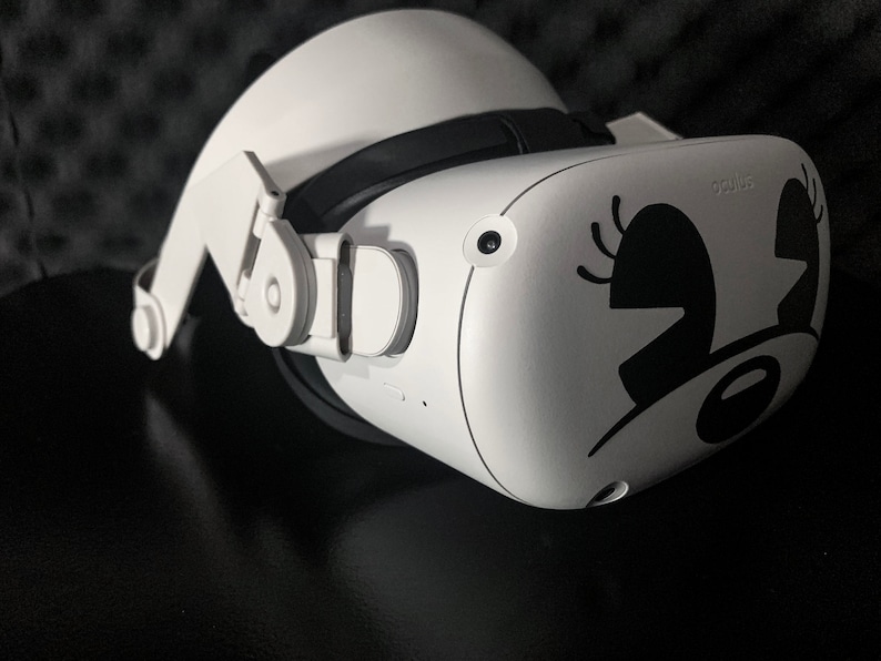 Oculus Quest 2 Meta Quest 2 Cartoon Mouse Girl Eyes Vinyl Decal - Etsy