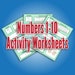 1-10 Numbers Activity Digital Worksheets - Printable Counting & Tracing ...
