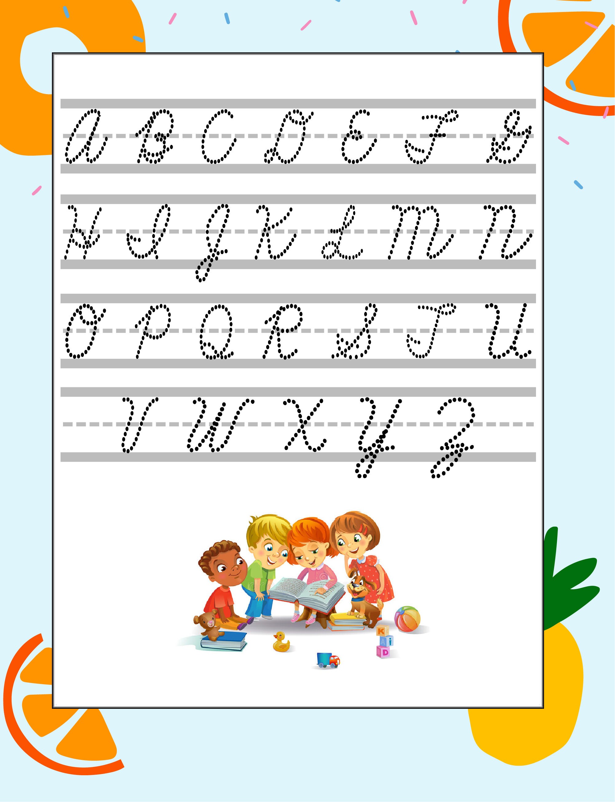 ABC & 123 Handwriting Practice Digital Worksheets Printable Alphabet ...