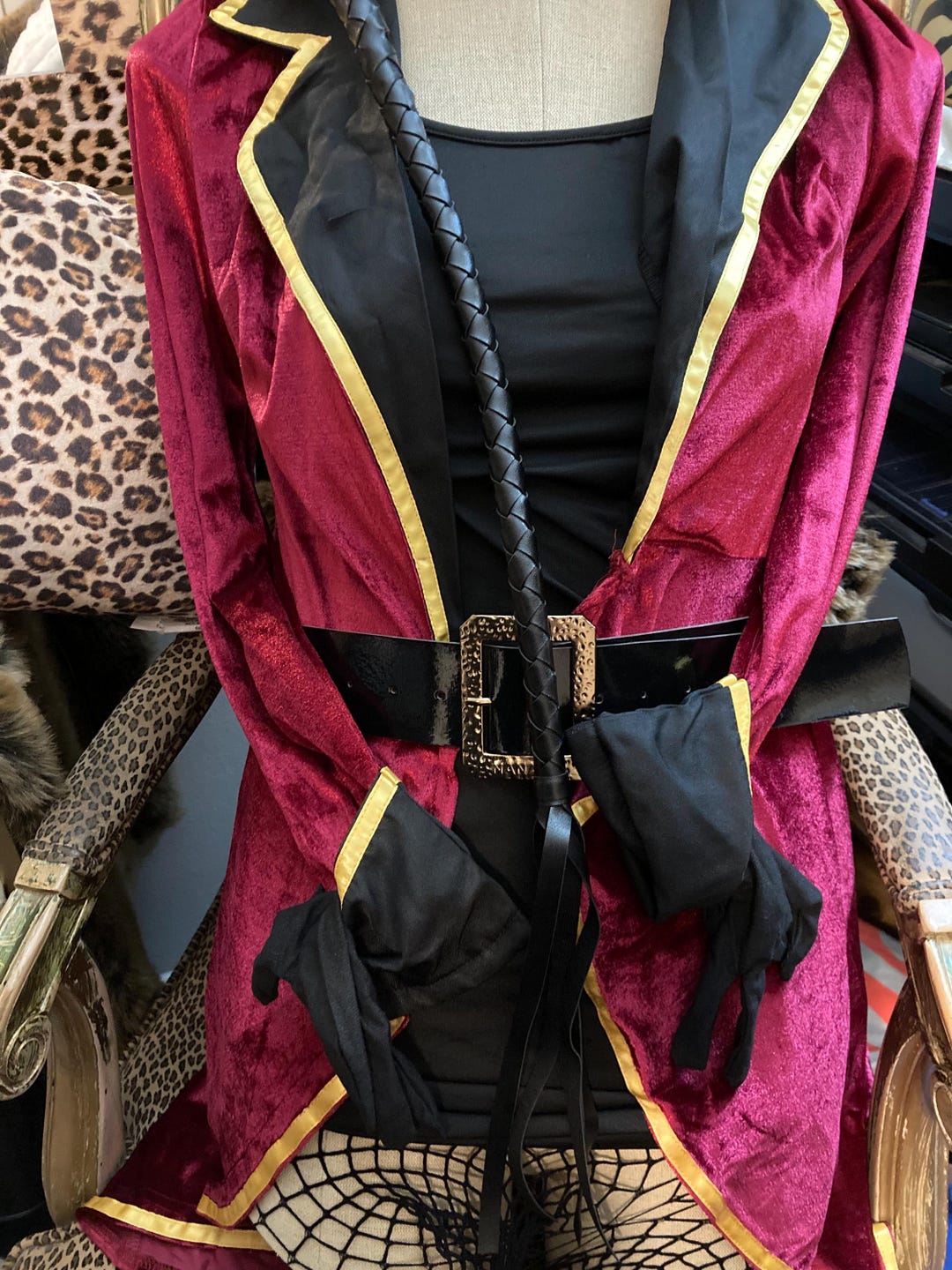 Fearless Ring Leader Costume Cosplay Circus Sm - Etsy