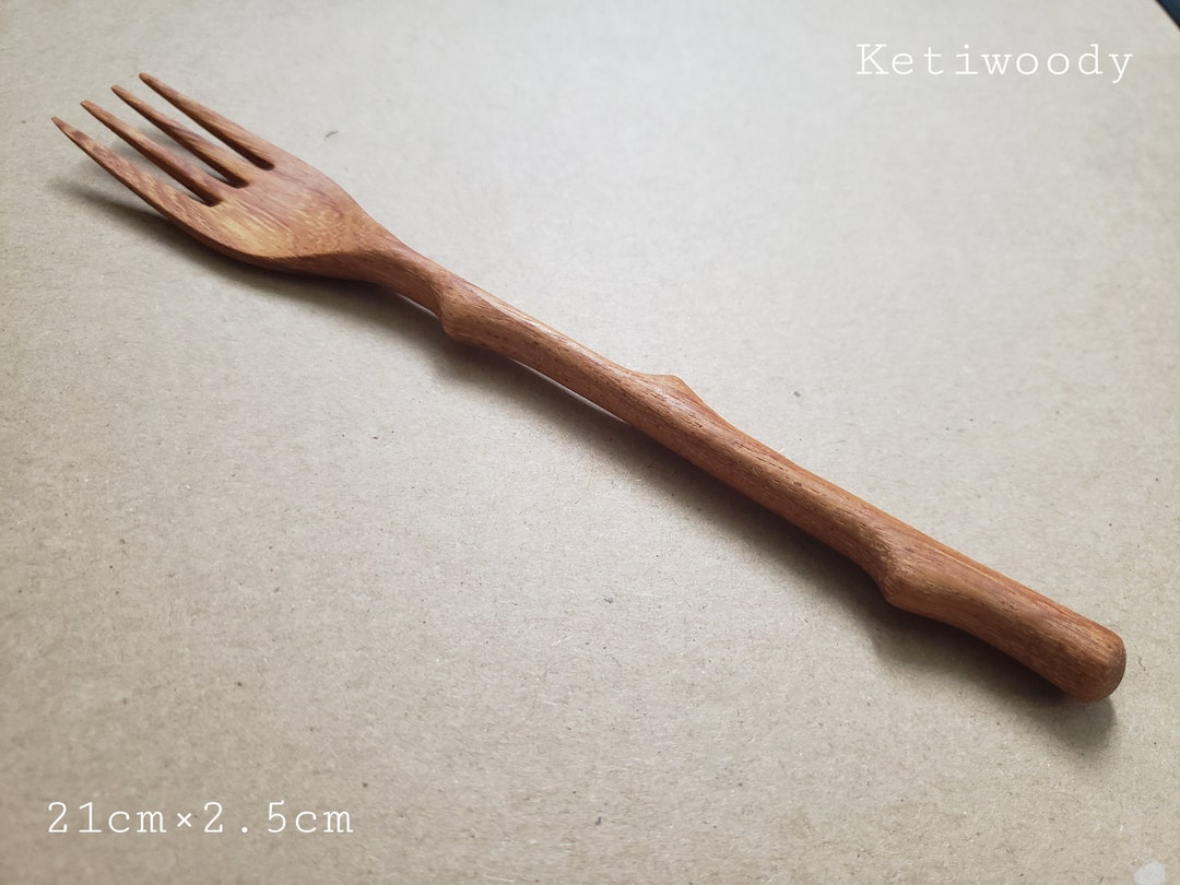 Straight Wooden Fork, Decor Fork, Souvenir Fork - Etsy