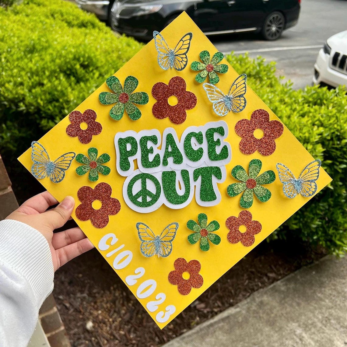 Custom Grad Cap Top flat/2d Style - Etsy