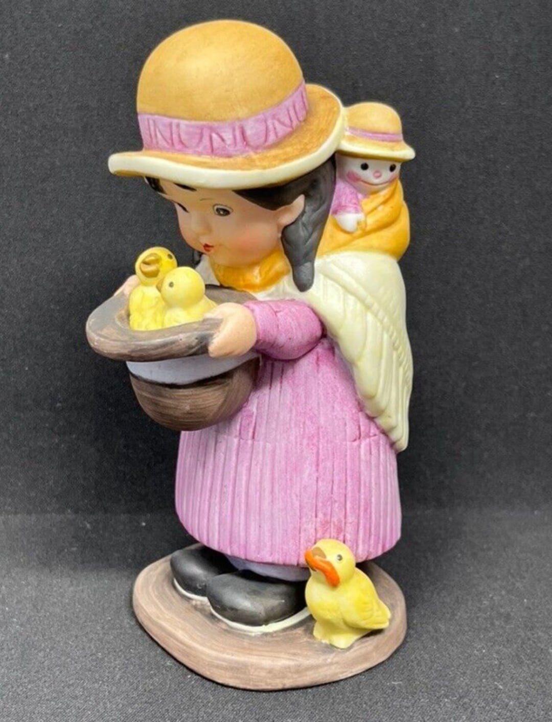 UN Children Mint “maria From Bolivia” Hand Painted Porcelain Figurine ...