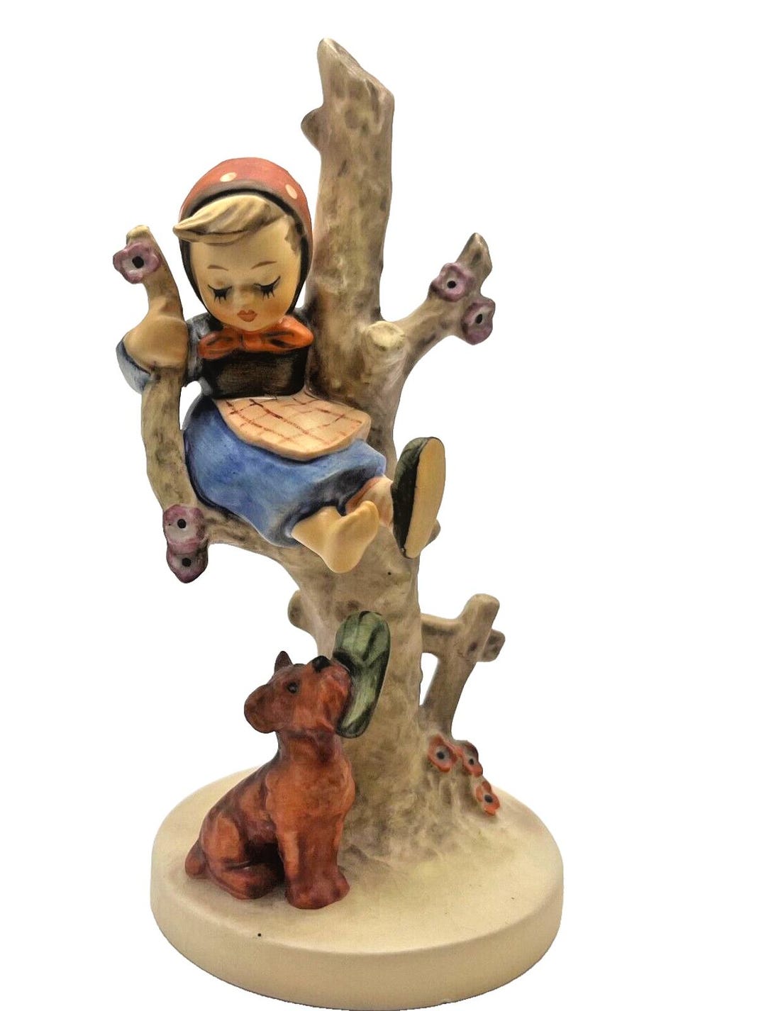 Goebel Hummel Figurine 56/B Out of Danger, TMK-3, a Young Girl in a ...