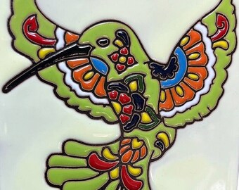 Talavera Tile Bird - Etsy