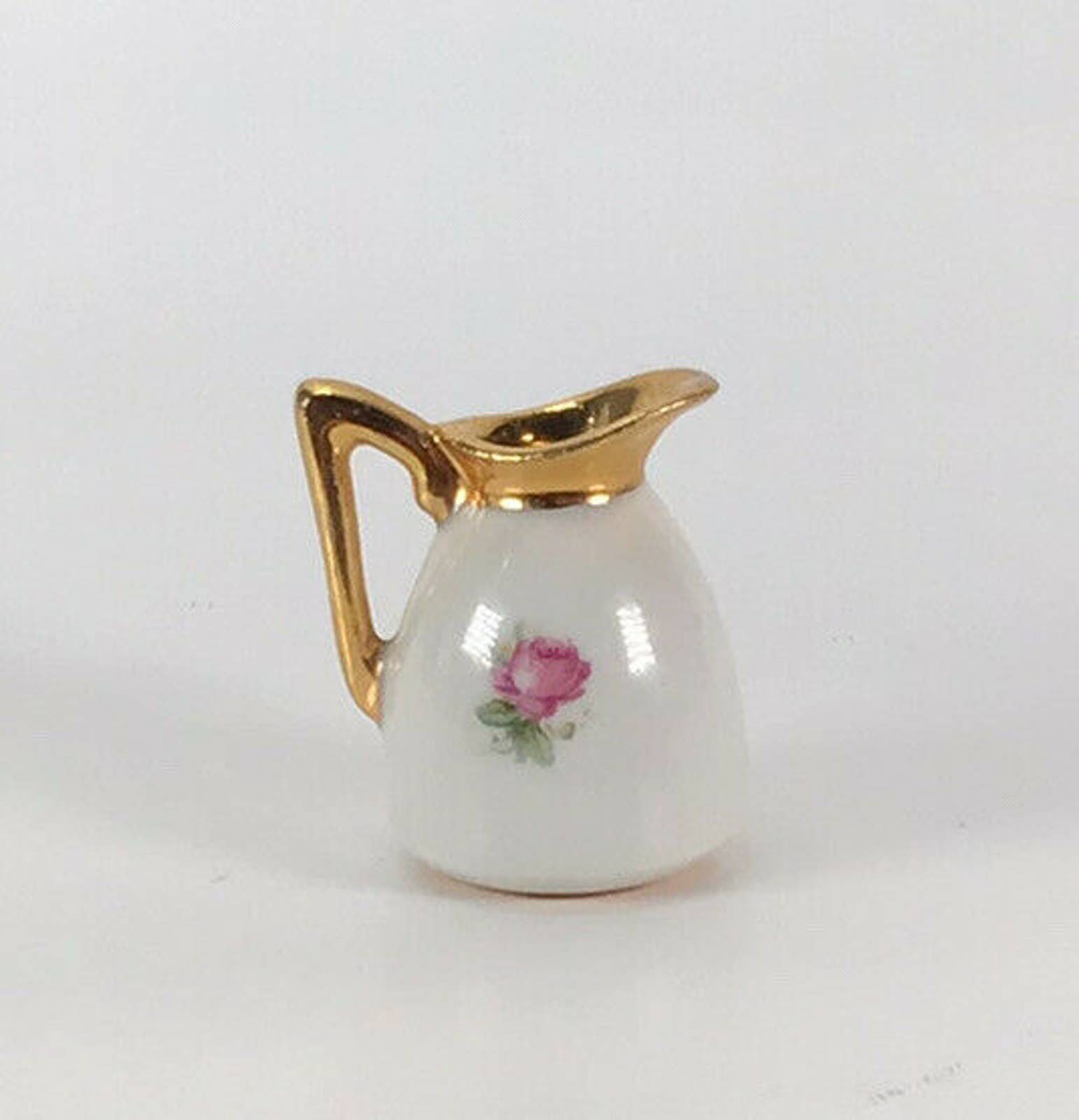Vintage Miniature Limoges France Pitcher Carafe Porcelain Mini - Etsy