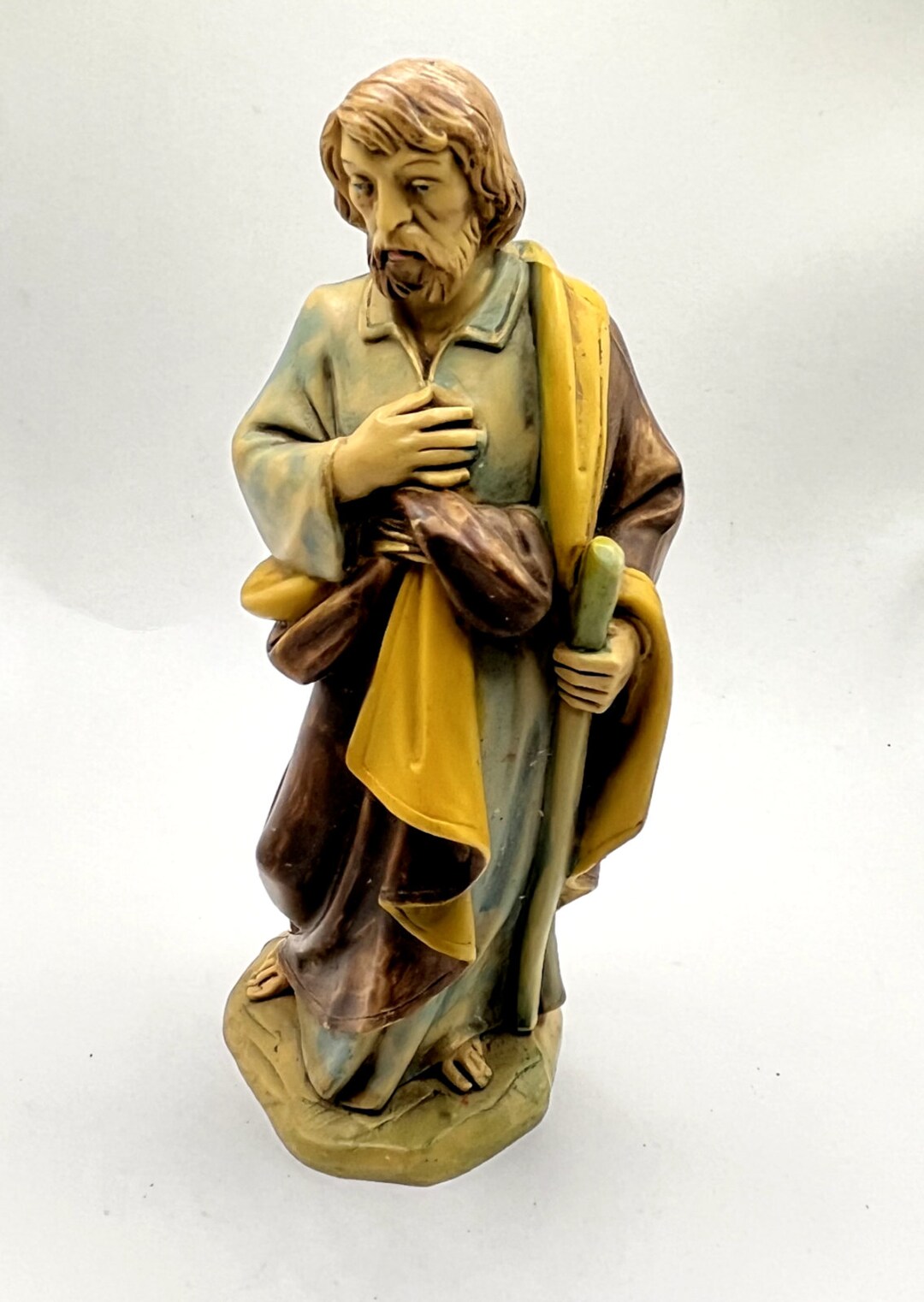 Vintage DEP Italy Fontanini Manger Nativity Scene Joseph 7.5. 185/3 - Etsy