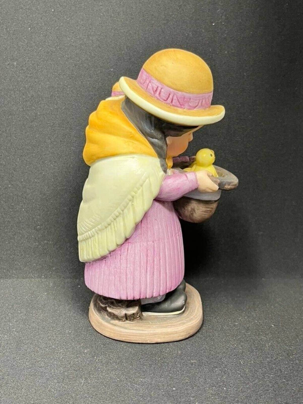 UN Children Mint “maria From Bolivia” Hand Painted Porcelain Figurine ...
