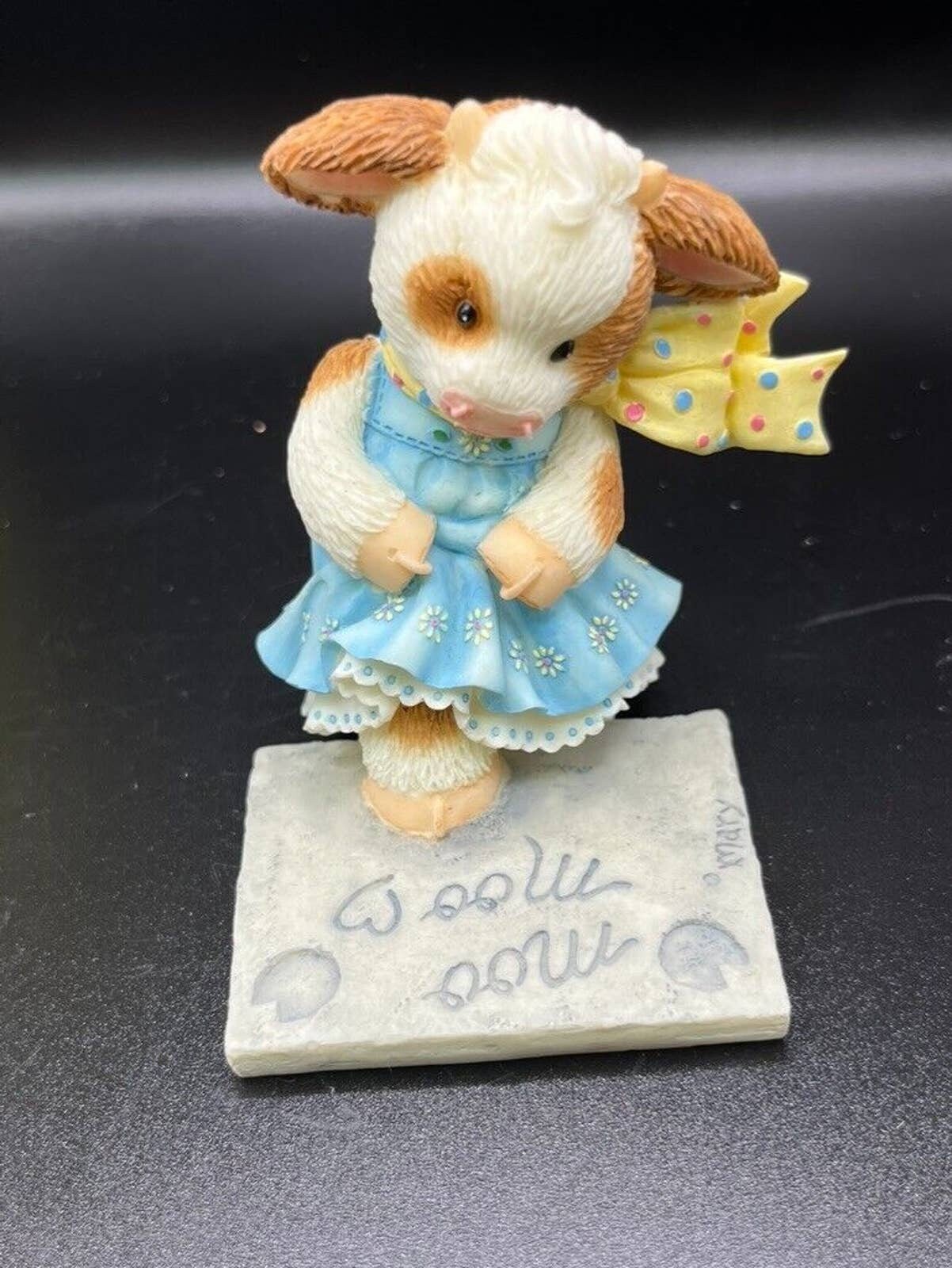 Vintage Enesco Mary Moo Moo'syou're a - Etsy