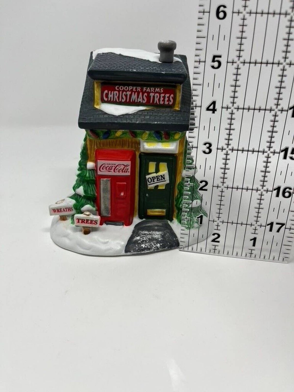 Coca Cola Town Square Kollektion Cooper Farms Weihnachtsbäume 13 cm ...