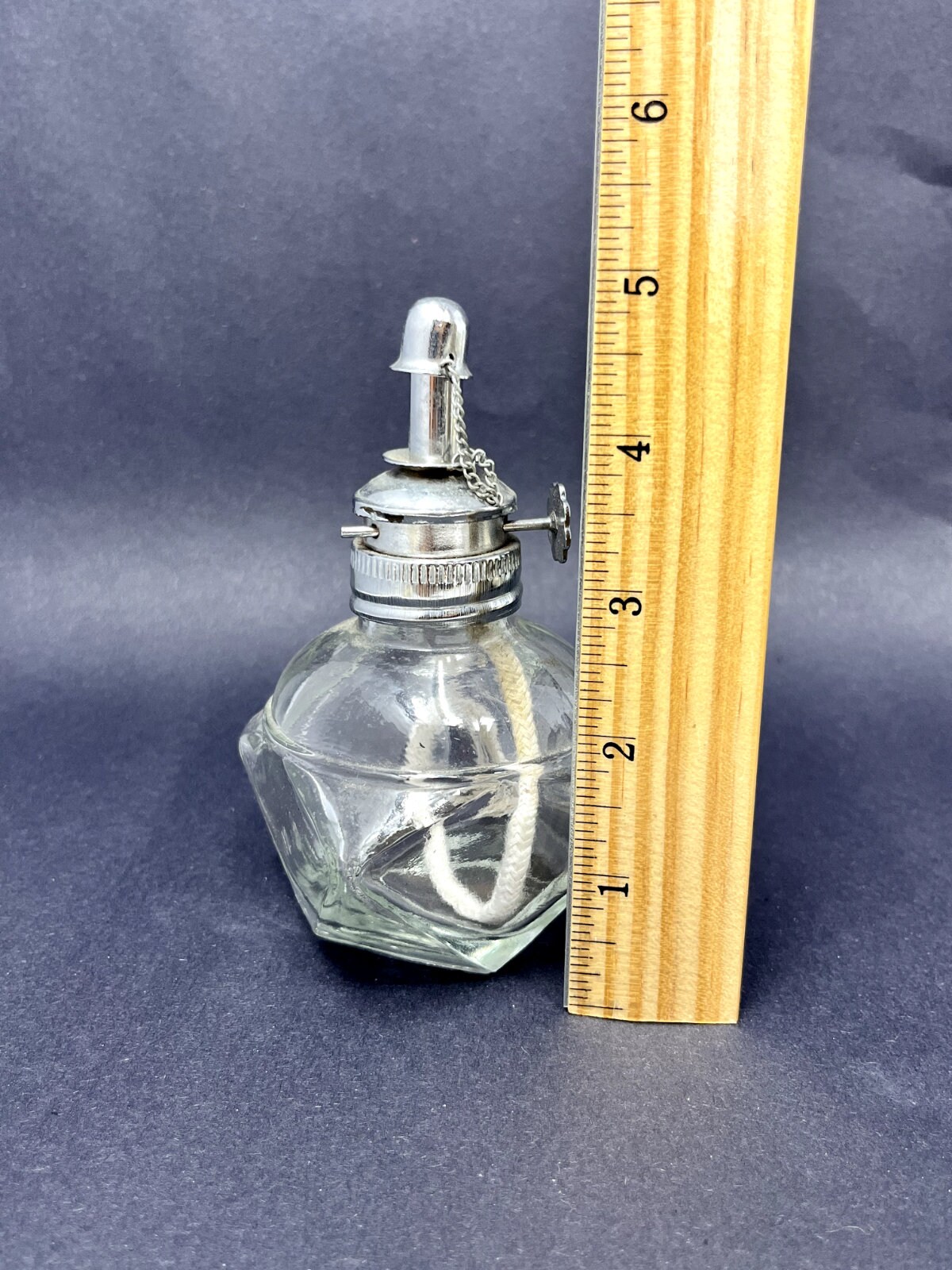 Alcohol Burner Glass Lamp With Adjustable Wick Jewelers Lamp - Etsy