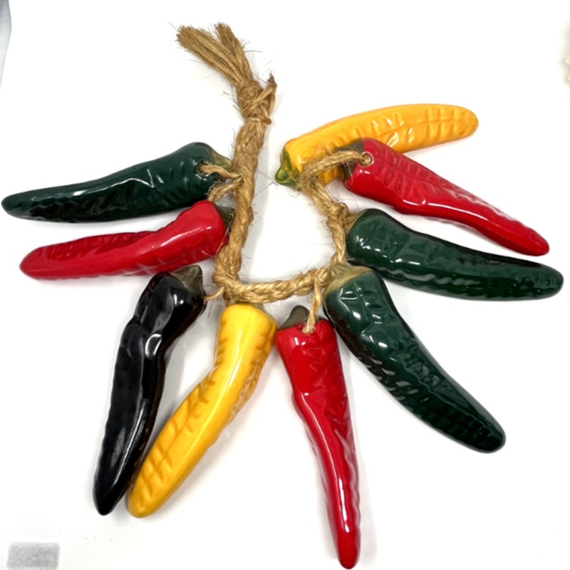 Ceramic Chili Ristras - Etsy