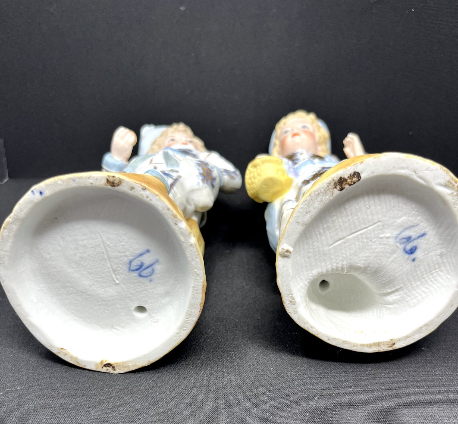 Antique Gebruder Heubach Germany Bisque Porcelain Boy and Girl ...