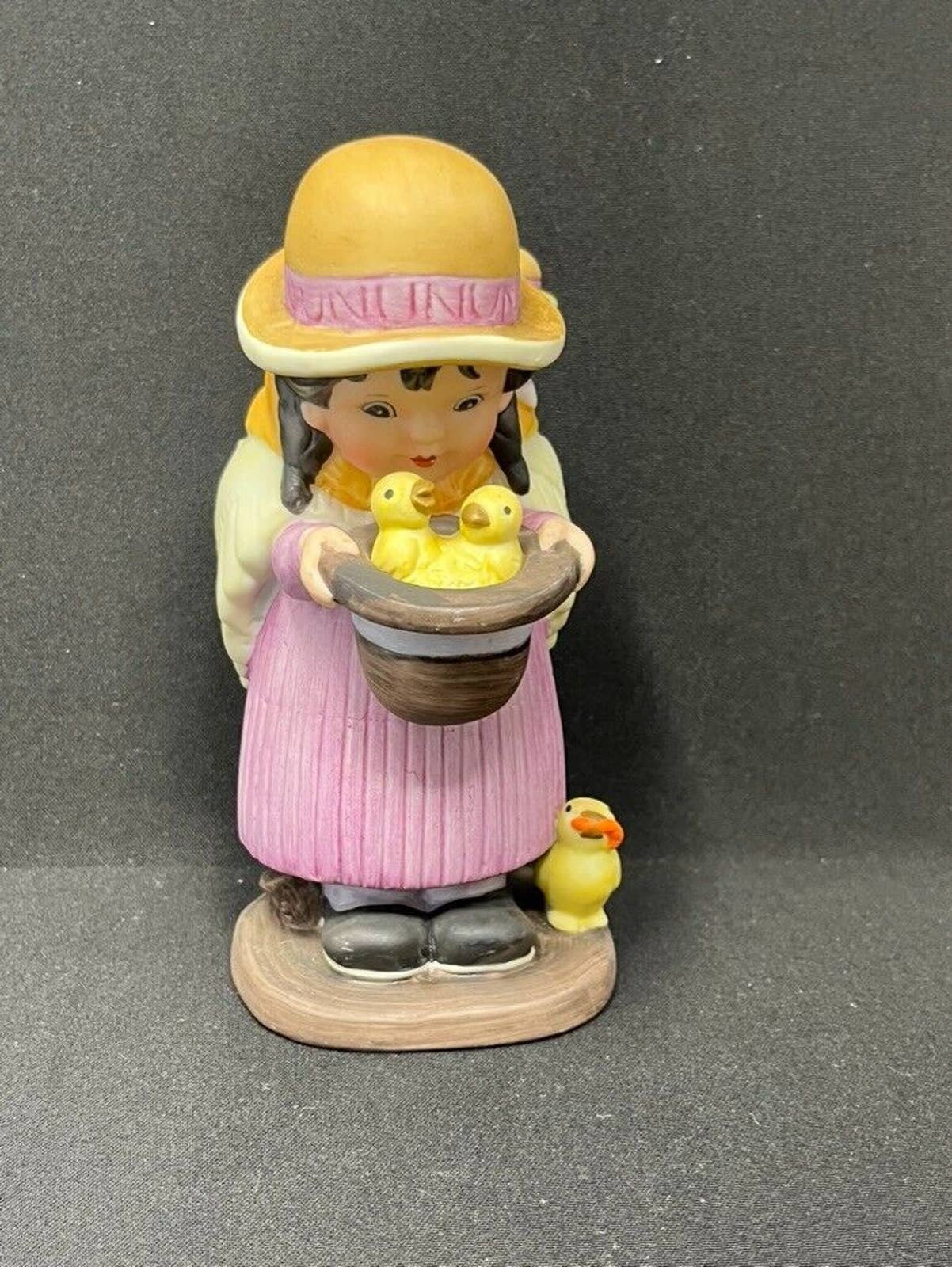 UN Children Mint “maria From Bolivia” Hand Painted Porcelain Figurine ...