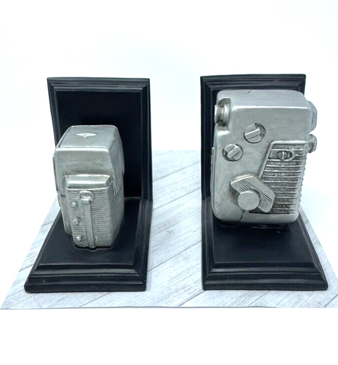 IMAX Home Vintage Camera Bookends SET OF 2 - Etsy