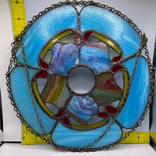 Round Stained Glass - Etsy