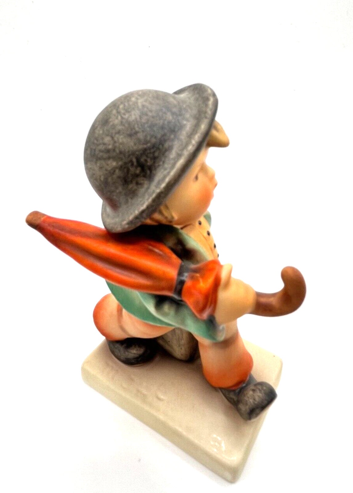 Vintage Hummel Goebel Walking Boy Figurine W/umbrella, Suitcase 5 - Etsy