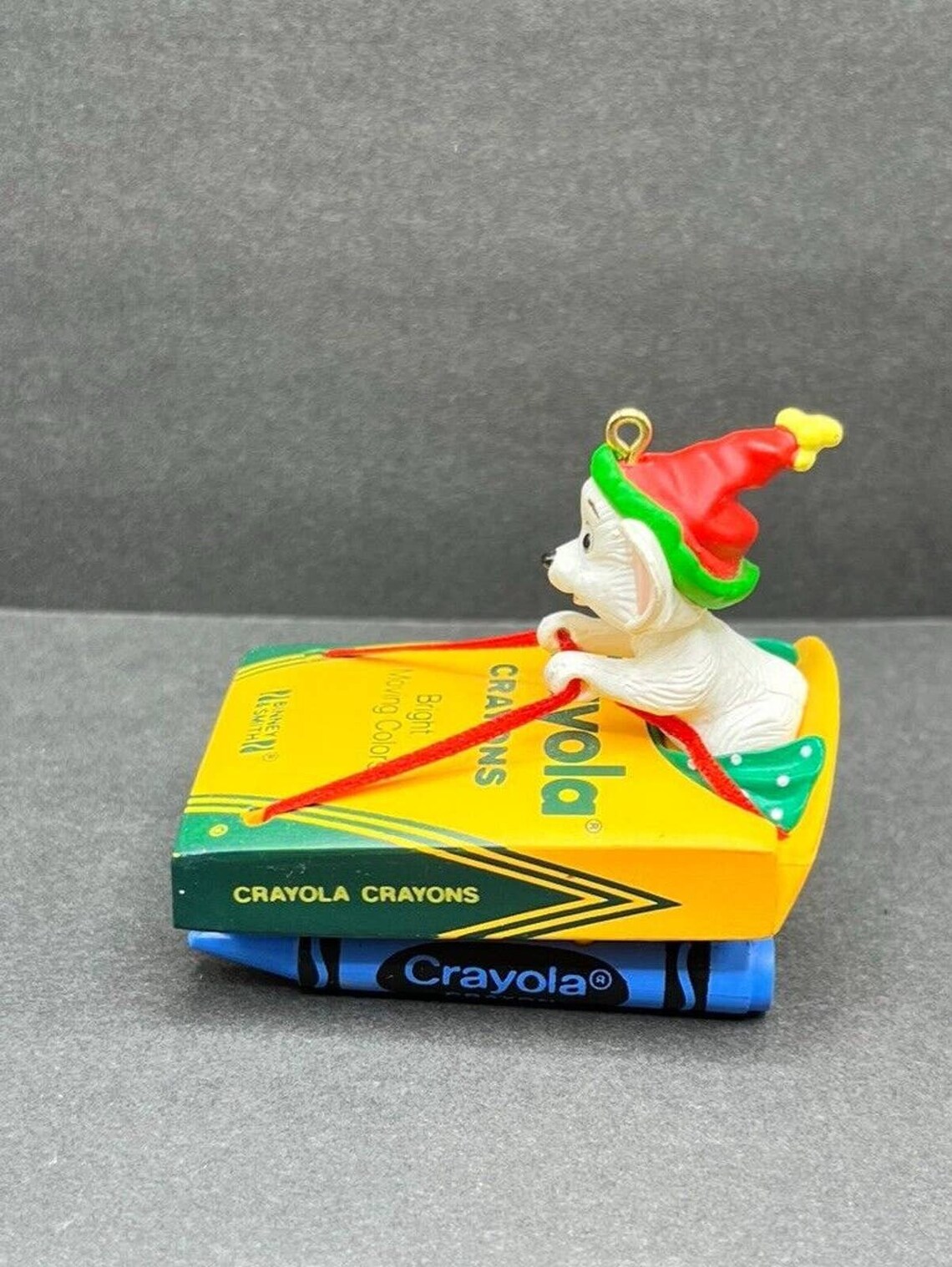 Vintage 1990 Hallmark Crayola Crayon Ornament Bright Moving - Etsy